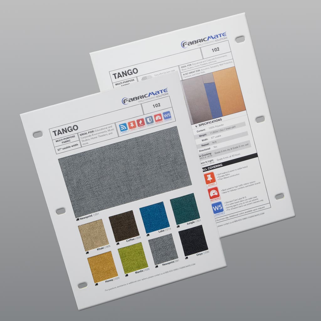 Color Card of Tango Panel Fabric - Digital Version Fabric Format ...