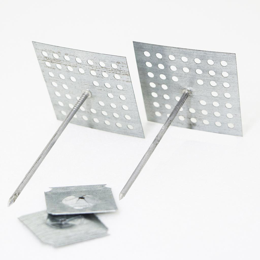 Fabricmate Impaling Clip 3.5 in. Perforated Base w/Washer